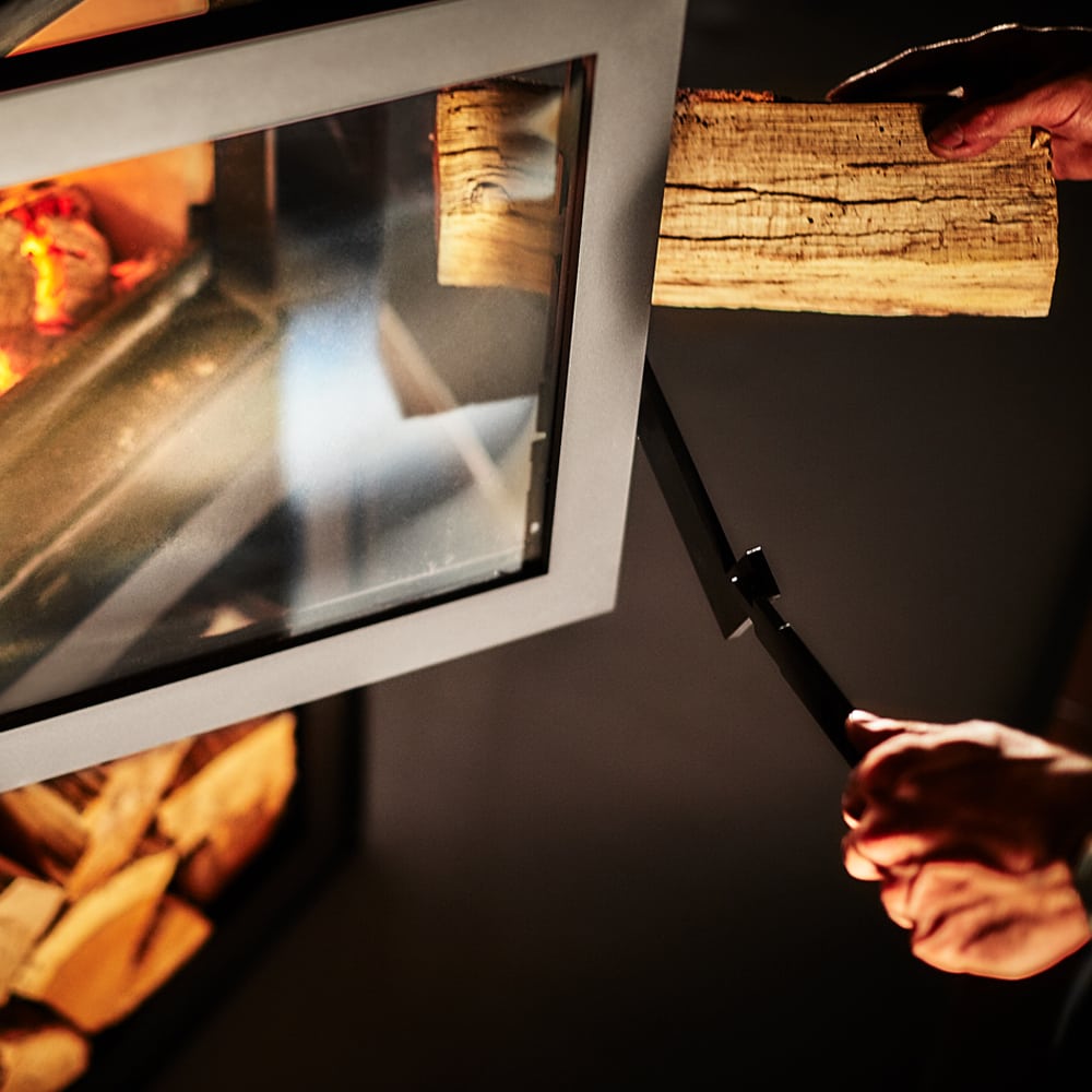 How do you stoke wood?